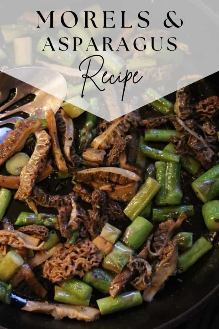 Sautéed Morels And Asparagus Recipe For Spring - Heartwood Holler